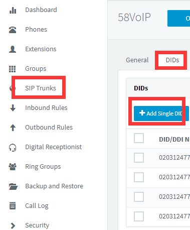 DIDs and extensions will be one to one | VoIP Expert
